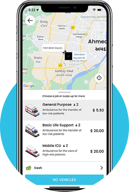 Ambulance Booking App | Medical Transportation App