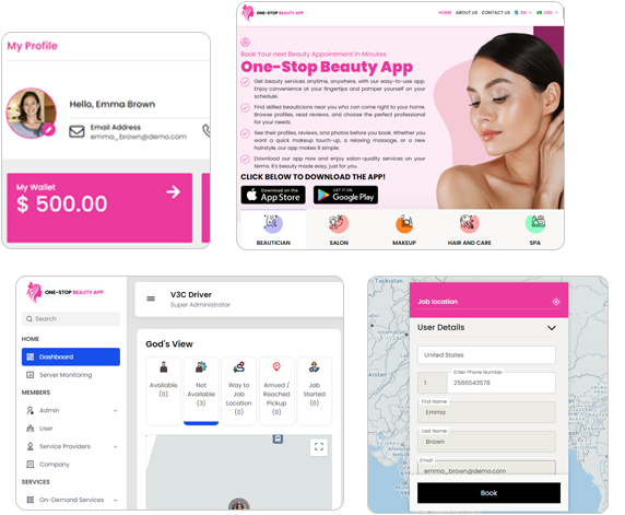 Beautician On Demand App | Beautician Booking App
