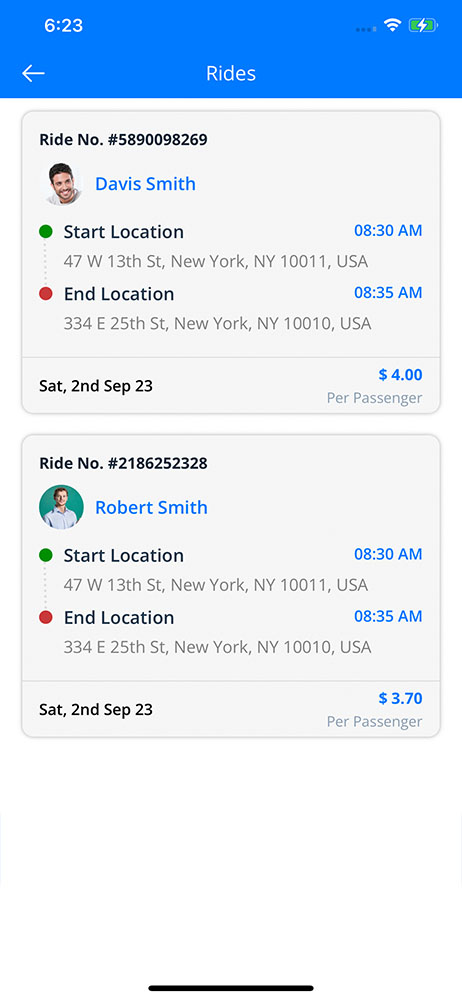 Blablacar Clone - Carpooling App Development Company