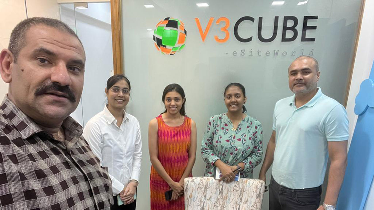 At V3Cube, Build a glorious Career