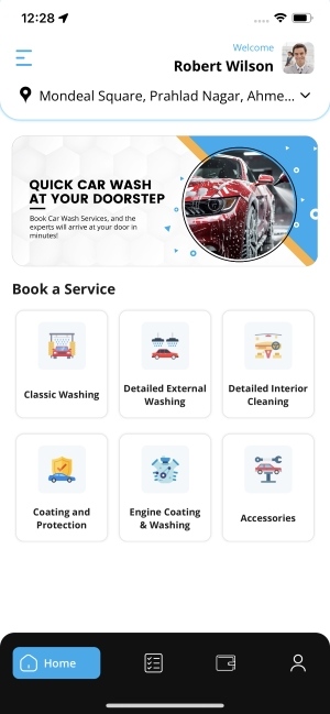 Mobile Car Wash App Development | Car Wash Booking App