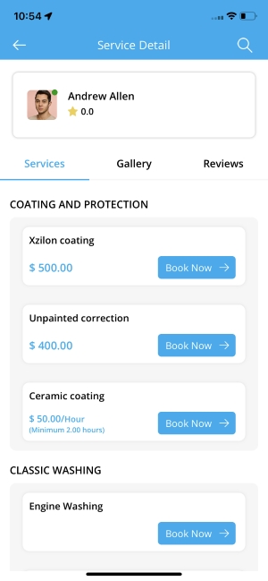 Mobile Car Wash App Development | Car Wash Booking App