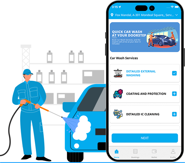 Mobilewash, Spiffy, Washe, Istobal Car Wash App Clone