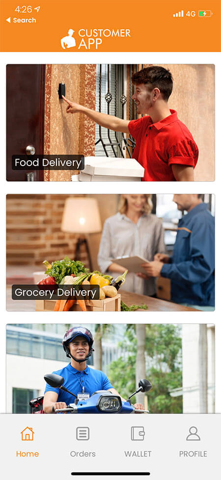 Glovo clone, Rappi clone, All in One Delivery App
