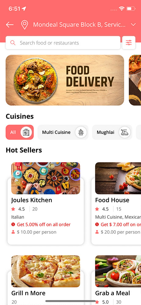 Foodpanda Clone: Food Delivery Solution
