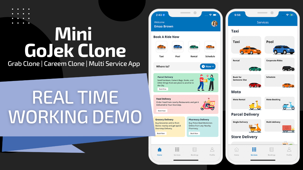Grab Clone | Super App Development