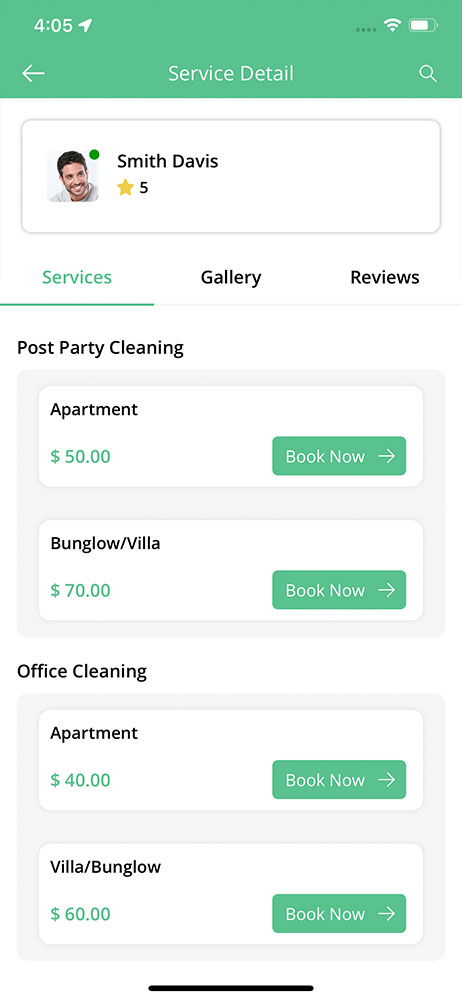 Maid Booking App | On Demand Maid Service App