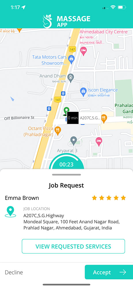 Soothe, Zeel Clone Massage On Demand App