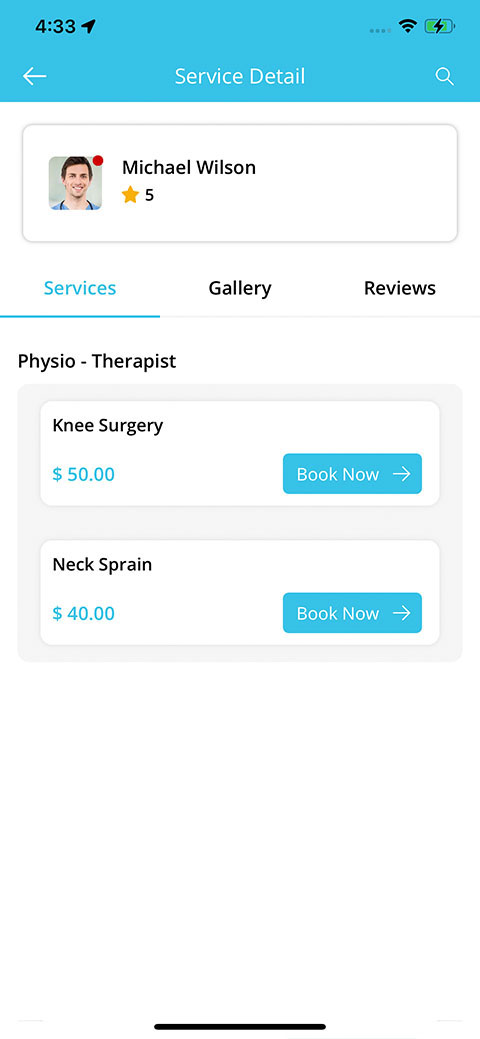 Luna Therapist Clone | On Demand Physical Therapy App