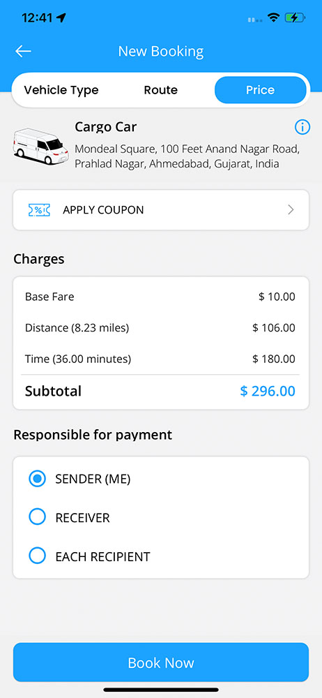 Senpex Courier Clone | GETCHO Clone | Uber Connect Clone