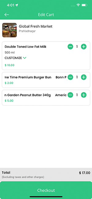 Instacart Clone App | Happyfresh Clone