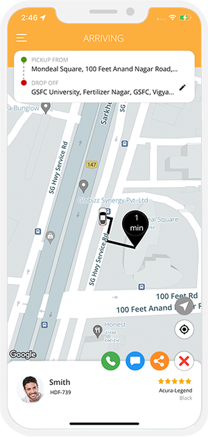 How do Uber Clone Apps Work? View Graphical Work Flow
