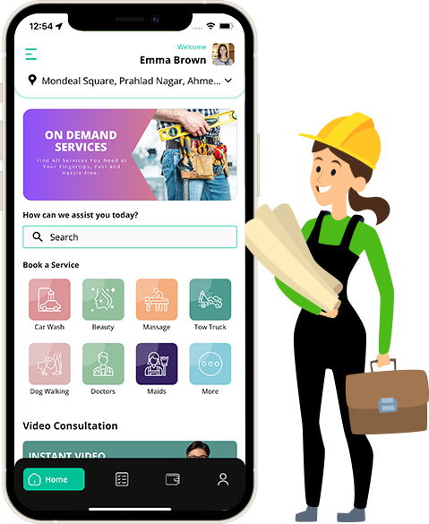72 On Demand Service Apps | All Services in One App