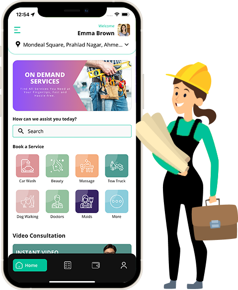 72 On Demand Service Apps | All Services in One App