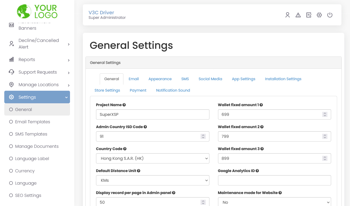 On Demand Service Provider App Website and Admin Panel