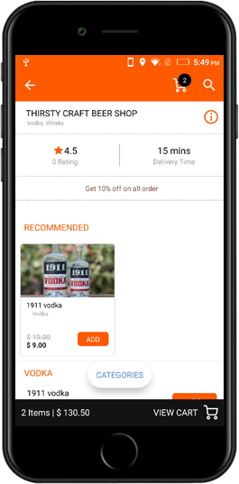 Uber for Wine Delivery App, Wine On Demand App, Uber for Booze